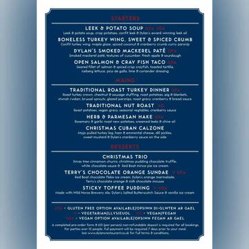 Dylan's Restaurant | Christmas at Dylan's: Christmas Menu & Our Party…